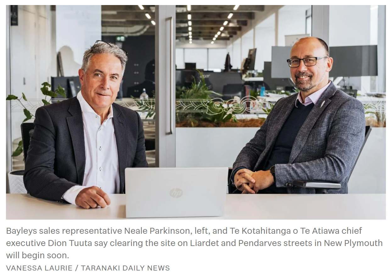 Te Atiawa Iwi Holdings LP confirm all go with Pukekura - The Parade ...